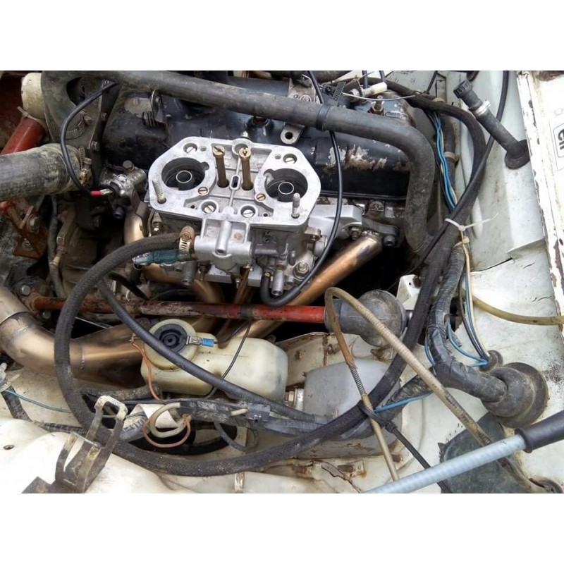 Collecteur 4 en 1 inox sur mesure pour Renault 4L