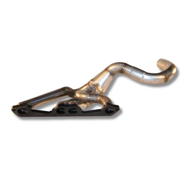 Collecteur 4 en 1 inox sur mesure pour Renault 4L